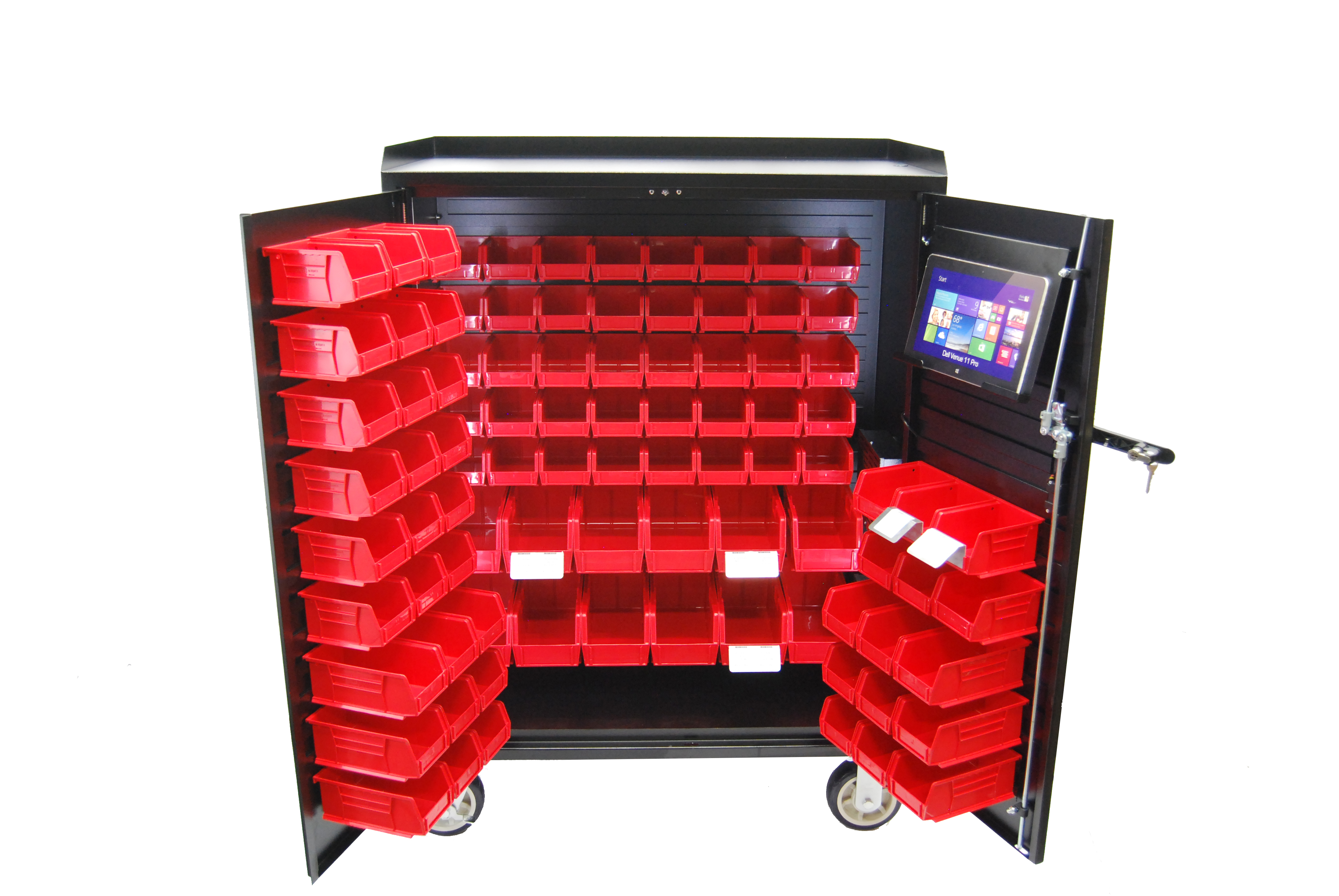 Mobile Inventory Control Cabinet - Goliath Carts