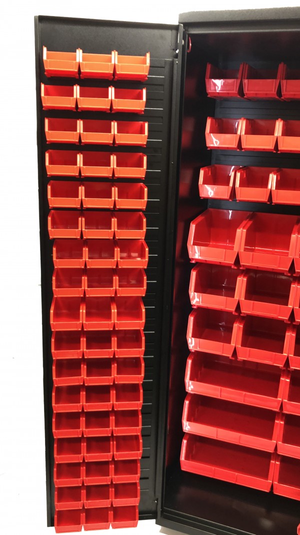 Large Standing Inventory Control Cabinet - Goliath Carts