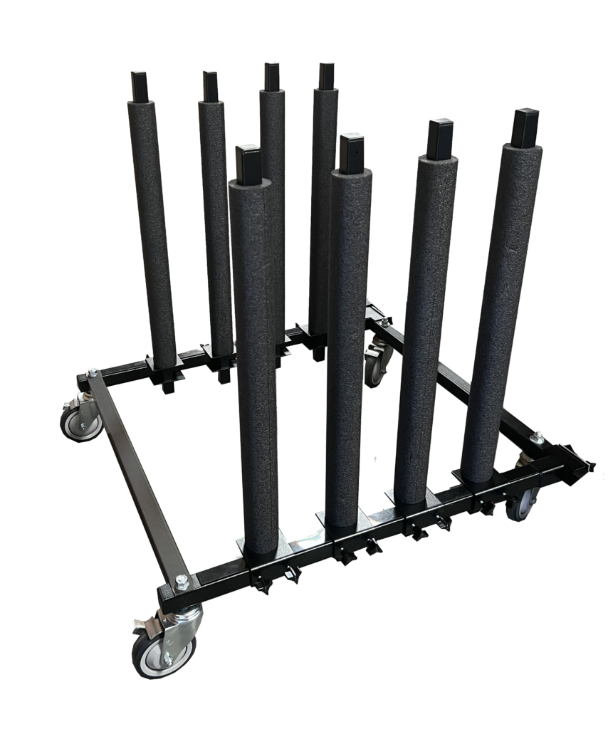 PR1-PCSA – Stand-Alone Panel Cart - Goliath Carts